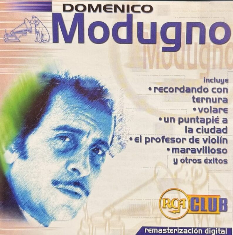Domenico Modugno – RCA Club – Domenico Modugno [2000] Ed. CHI – Second ...